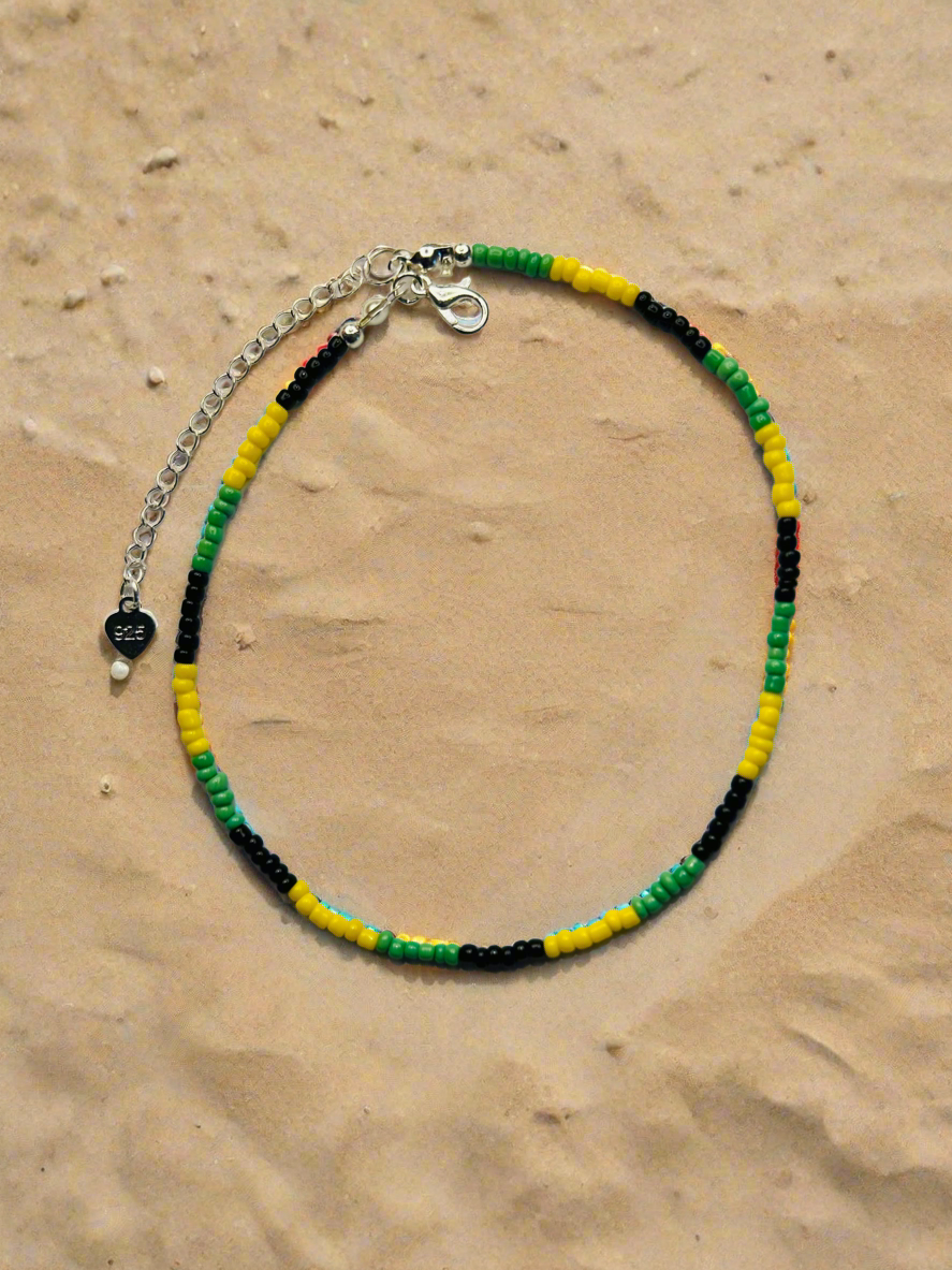 Jamaica Beaded Anklet – G&N_TasteOfJamaica