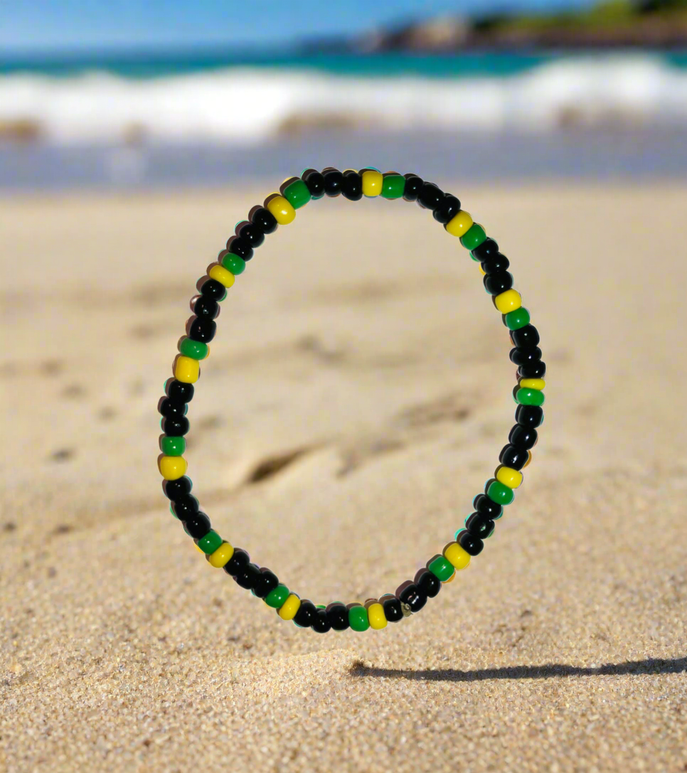 Jamaican Beaded Bracelet – G&N_TasteOfJamaica