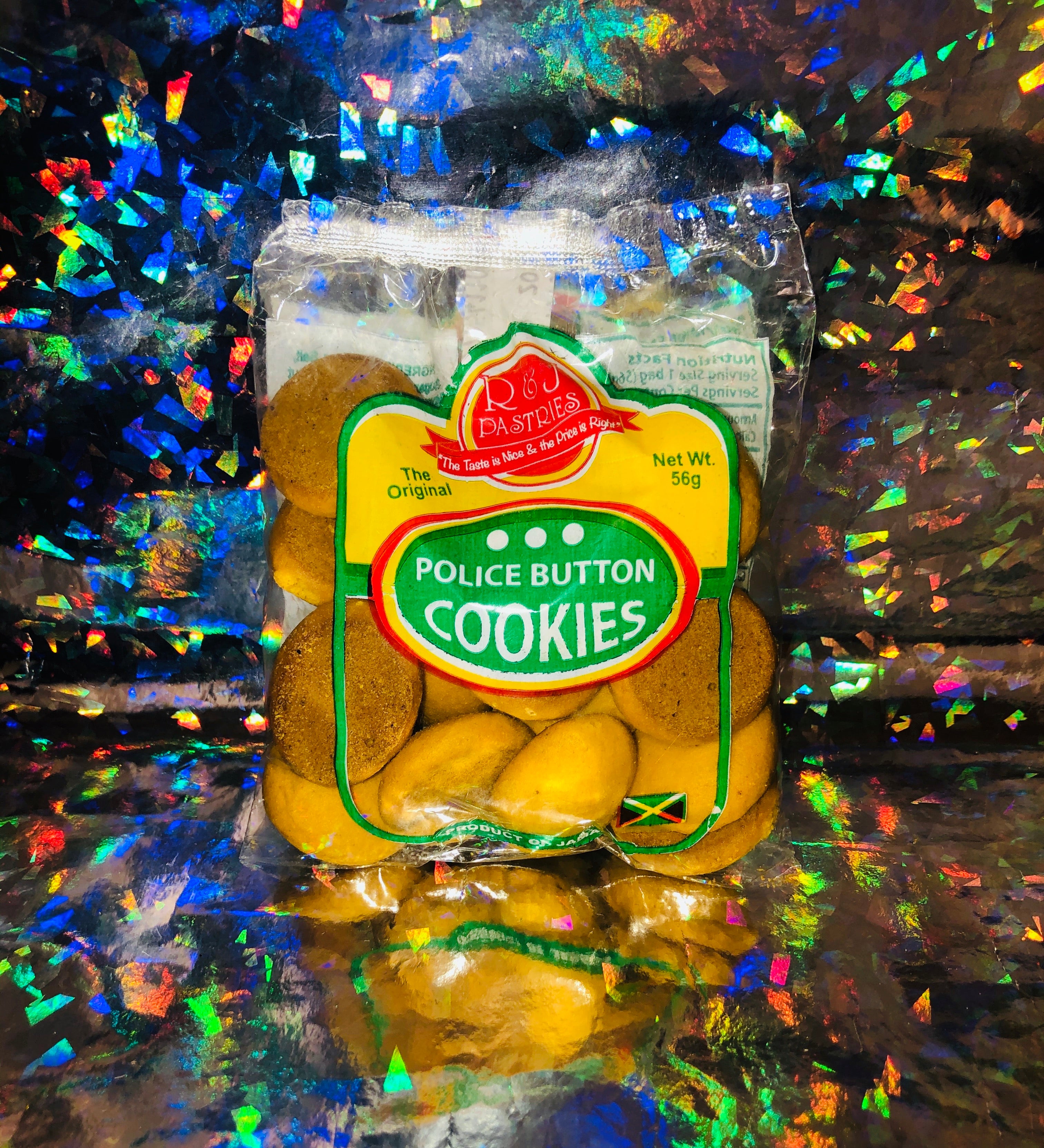 Police Button Cookies – G&N_TasteOfJamaica